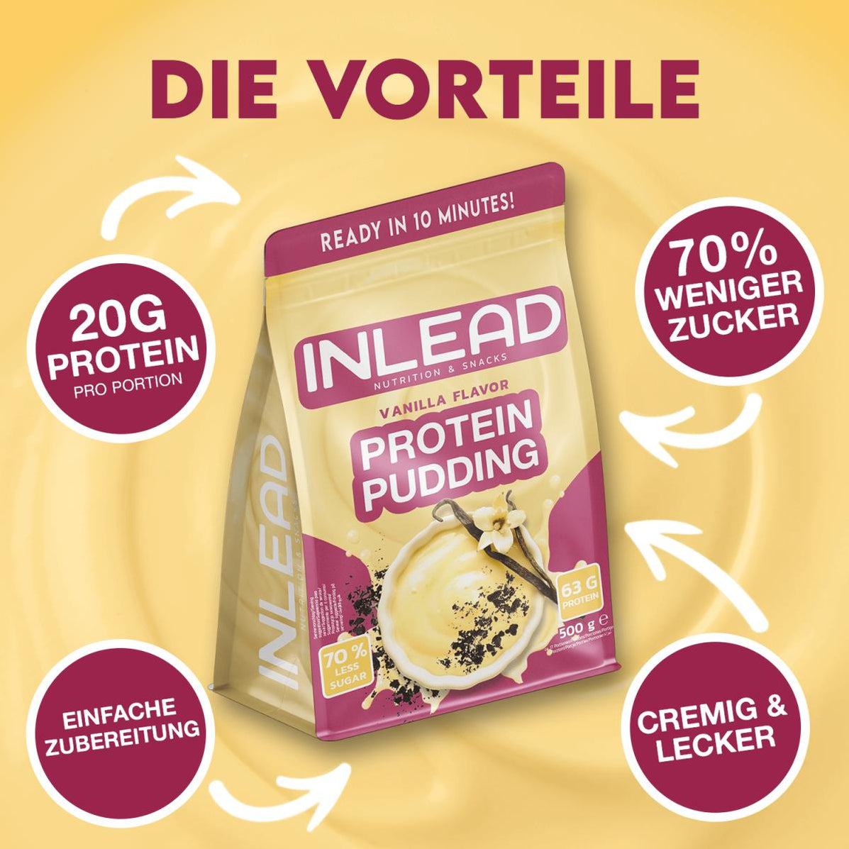 InLead: Protein Pudding · 500g